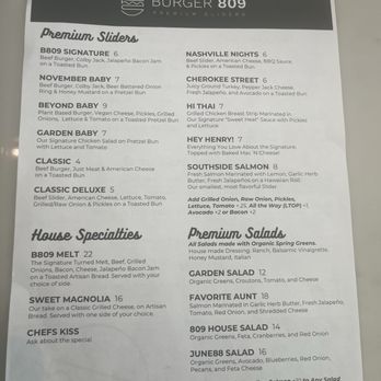 BURGER 809 - Updated October 2025 - 30 Photos & 15 Reviews - 808 ...