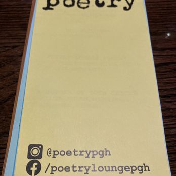 POETRY LOUNGE - Updated April 2024 - 51 Photos - 313 North Ave ...