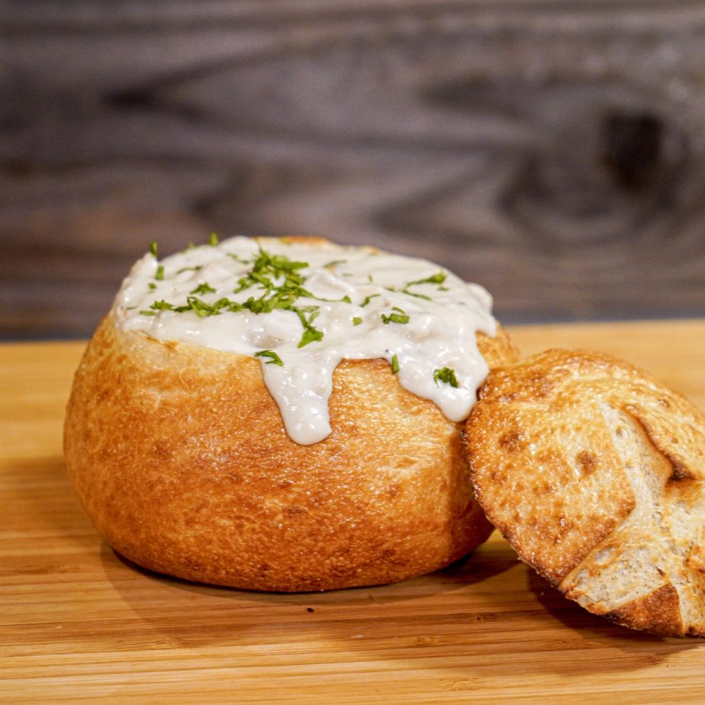 Clam Chowder Bread Bowl