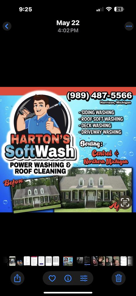 HARTON’S SOFT WASH - Updated June 2025 - Request a Quote - 327 E Spruce St, Harrison, Michigan ...