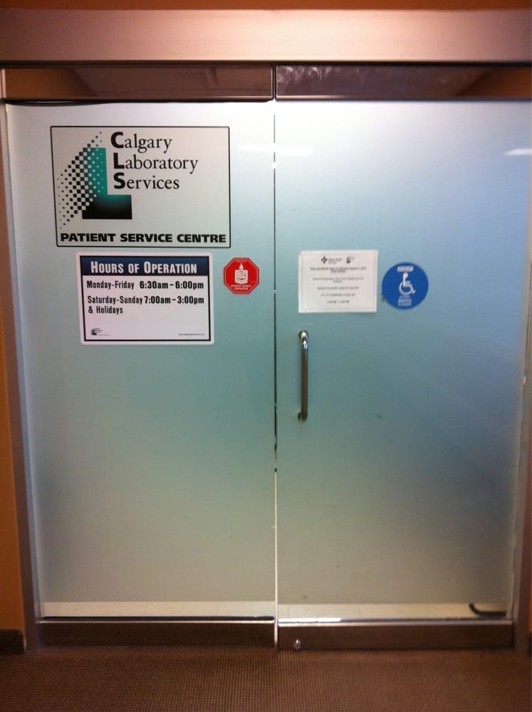 CALGARY LABORATORY SERVICES - Updated April 2025 - 31 Sunpark Plaza SE ...