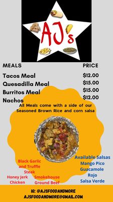 AJ’S FOOD AND MORE - Updated December 2025 - Request a Quote - SAINT ...