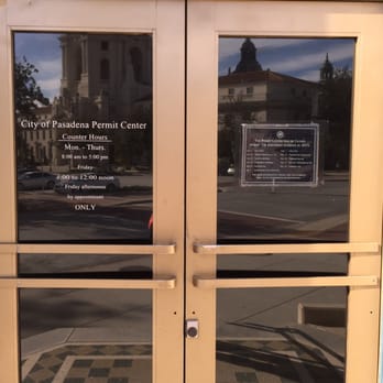 PASADENA PERMIT CENTER - Updated January 2026 - 175 N Garfield Ave ...