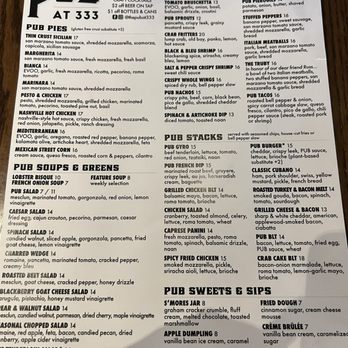 THE PUB AT 333 - Updated December 2025 - 188 Photos & 201 Reviews - 333 ...