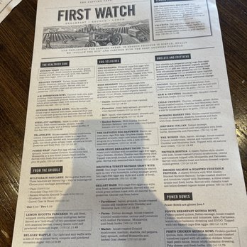 FIRST WATCH - Updated February 2025 - 296 Photos & 307 Reviews - 409 ...