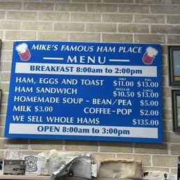 MIKE’S FAMOUS HAM PLACE - Updated July 2025 - 114 Photos & 94 Reviews ...