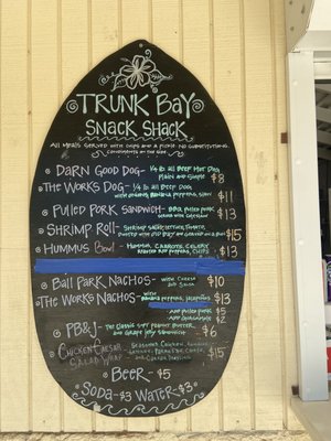 TRUNK BAY SNACK SHACK - Updated May 2025 - 11 Photos - Trunk Bay Beach ...