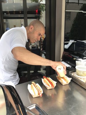 THE MARK HOT DOG - Hot Dogs - 25 E 77th St, New York, NY - Restaurant ...