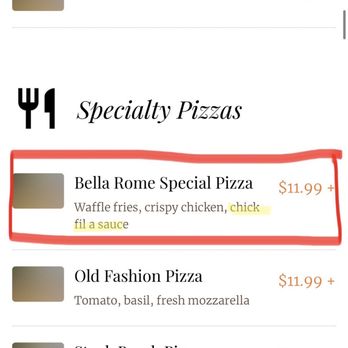 BELLA ROMA PIZZA - Updated October 2025 - 12 Photos & 63 Reviews - 57 ...