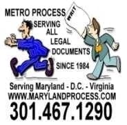 MARYLAND PROCESS SERVER - Updated August 2025 - 9132A Bay Ave, North ...