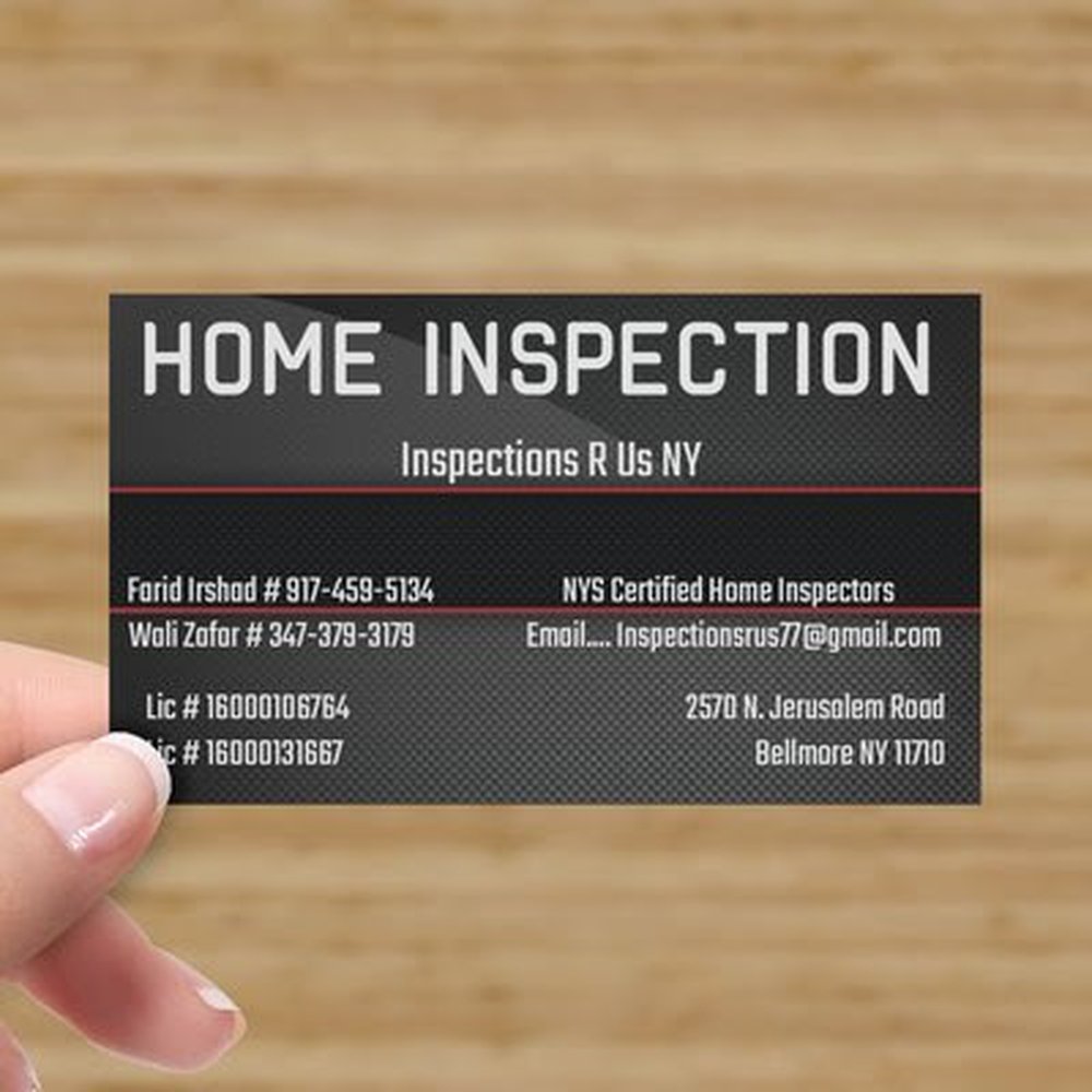 Home Inspector Business Cards