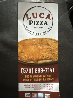 LUCA PIZZA - Updated September 2025 - 16 Photos & 10 Reviews - 200 ...