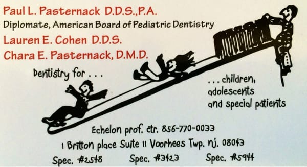 PASTERNACK PAUL L DDS - Updated October 2025 - 1 Britton Pl, Voorhees ...