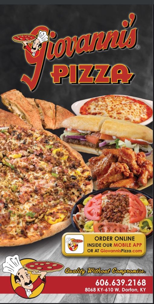 GIOVANNI’S OF DORTON - Updated January 2025 - 8068 Dorton/Virgie Rd ...