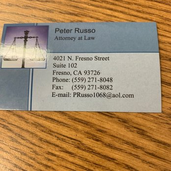 PETER RUSSO ATTORNEY AT LAW - Updated December 2025 - 4021 N Fresno St ...
