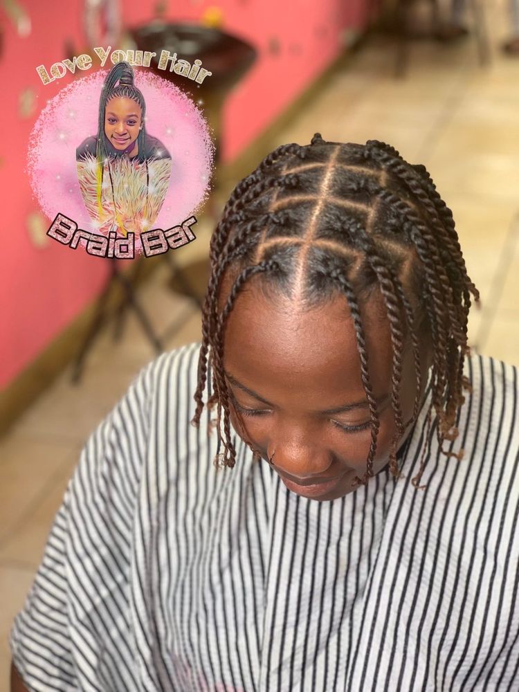 LOVE YOUR HAIR BRAID BAR - Updated August 2025 - Request an Appointment ...