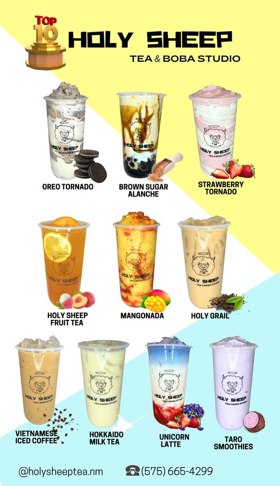 HOLY SHEEP TEA & BOBA STUDIO - 85 Photos - 228 E Navajo Dr, Hobbs, New ...