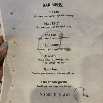 MARYLOU’S - Updated March 2025 - 79 Photos & 48 Reviews - 731 Cady Dr ...