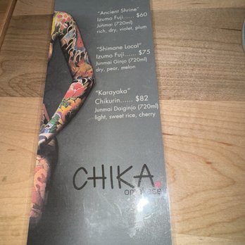 CHIKA - Updated September 2025 - 77 Photos & 21 Reviews - 875 E Ashby ...