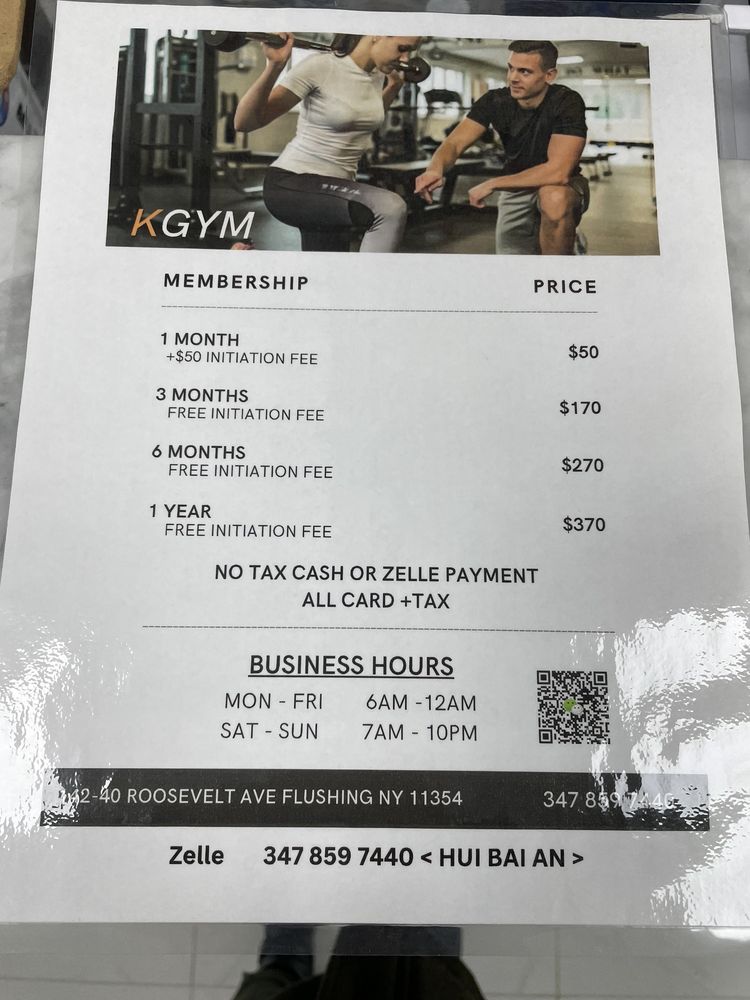 KGYM FITNESS - Updated October 2025 - 142-40 Roosevelt Ave, New York ...
