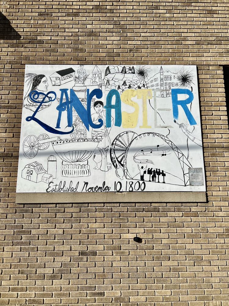 IMAGES OF LANCASTER MURAL - 211 N Columbus St, Lancaster, Ohio - Public ...