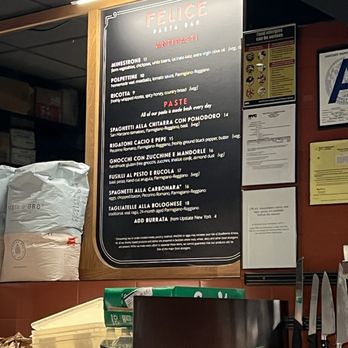FELICE PASTA BAR - Updated January 2026 - 67 Photos & 34 Reviews - 55 ...