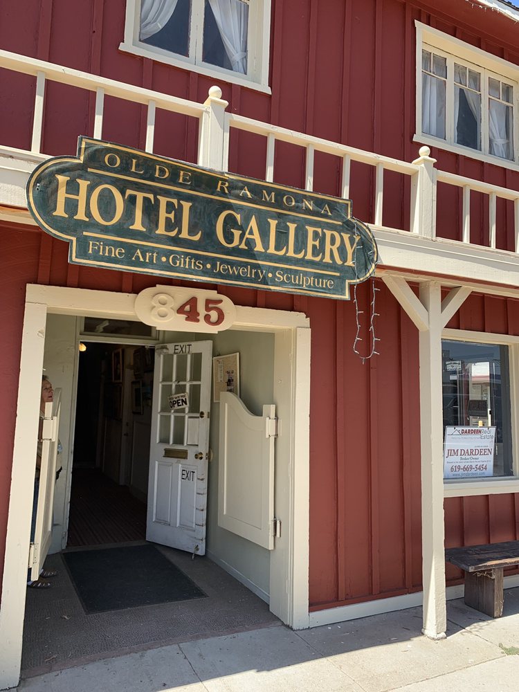 OLD RAMONA HOTEL GALLERY - 845 Main St, Ramona, CA - Yelp