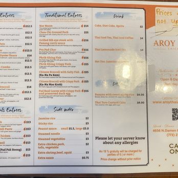 AROY THAI RESTAURANT - Updated December 2025 - 335 Photos & 486 Reviews ...