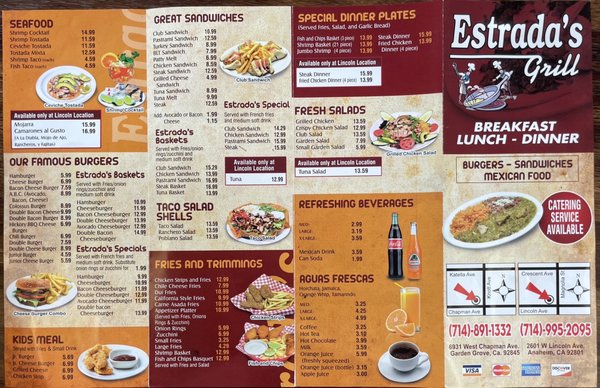 ESTRADA’S GRILL - 80 Photos & 28 Reviews - 2601 W Lincoln Ave, Anaheim ...