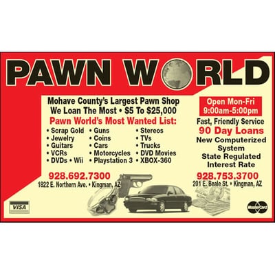 PAWN WORLD - Updated September 2025 - 14 Photos - 201 E Beale St ...