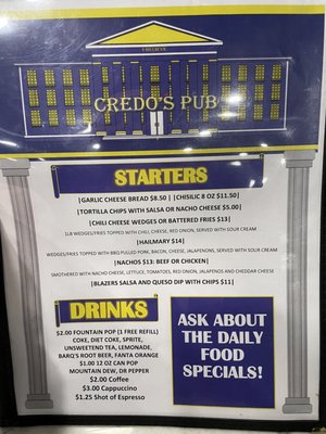 CREDO’S PUB - Updated October 2025 - 5520 W Success St, Sioux Falls ...