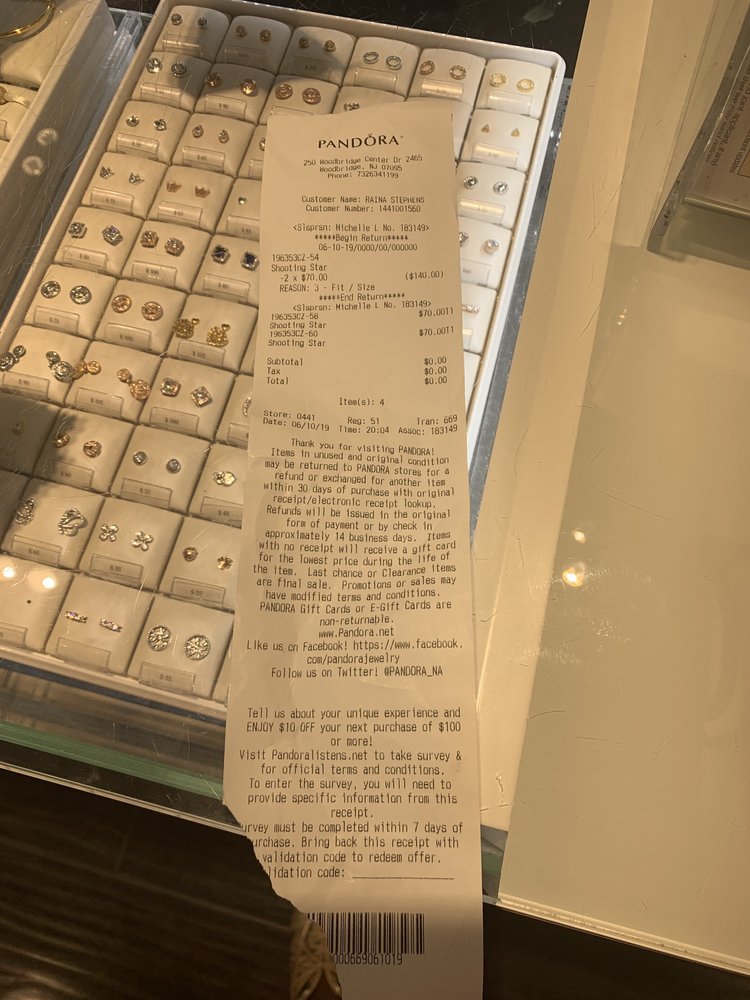 PANDORA - Updated October 2025 - 11 Reviews - 250 Woodbridge Center Dr ...