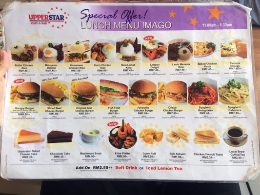 UPPERSTAR RESTAURANT & BAR - Updated November 2025 - Lot 49, Imago ...