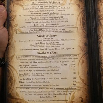 SILVERADO STEAK HOUSE - Updated August 2024 - 844 Photos & 388 Reviews ...