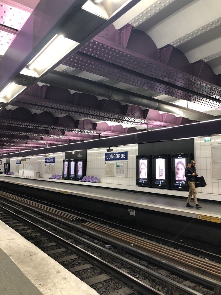 MÉTRO CONCORDE - Place de la Concorde, Paris, France - Yelp