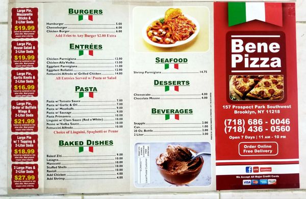 BENE RESTAURANT & PIZZERIA - Updated September 2025 - 34 Photos & 65 ...