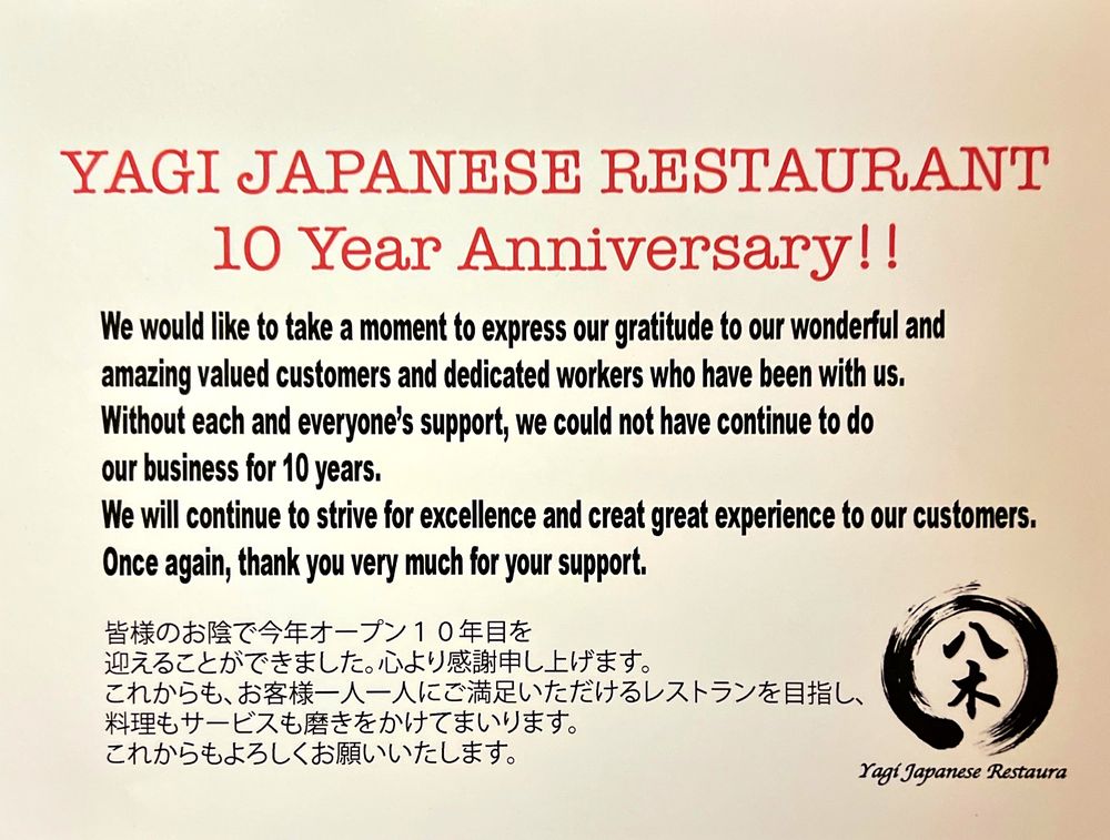 YAGI JAPANESE RESTAURANT - Updated February 2025 - 2153 Photos & 687 ...