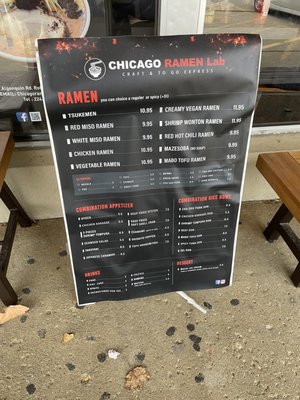 CHICAGO RAMEN LAB - 2222 W Algonquin Rd, Rolling Meadows, IL - Menu - Yelp