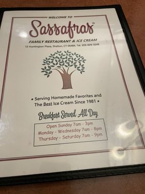 SASSAFRAS RESTAURANT & ICE CREAM PARLOR - Updated December 2025 - 49 ...