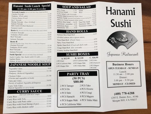 HANAMI SUSHI - Updated March 2025 - 325 Photos & 435 Reviews - 1295 E ...