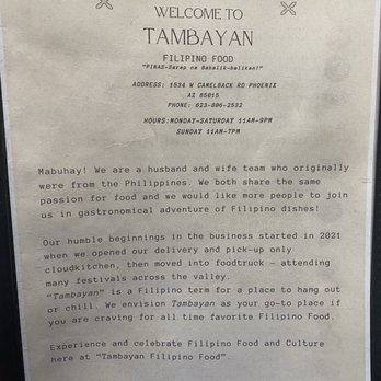TAMBAYAN FILIPINO FOOD - Updated June 2025 - 277 Photos & 123 Reviews ...