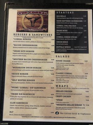 THE CORRAL GRILL & TAPHOUSE - Updated May 2024 - 2015 1st St, Tillamook ...