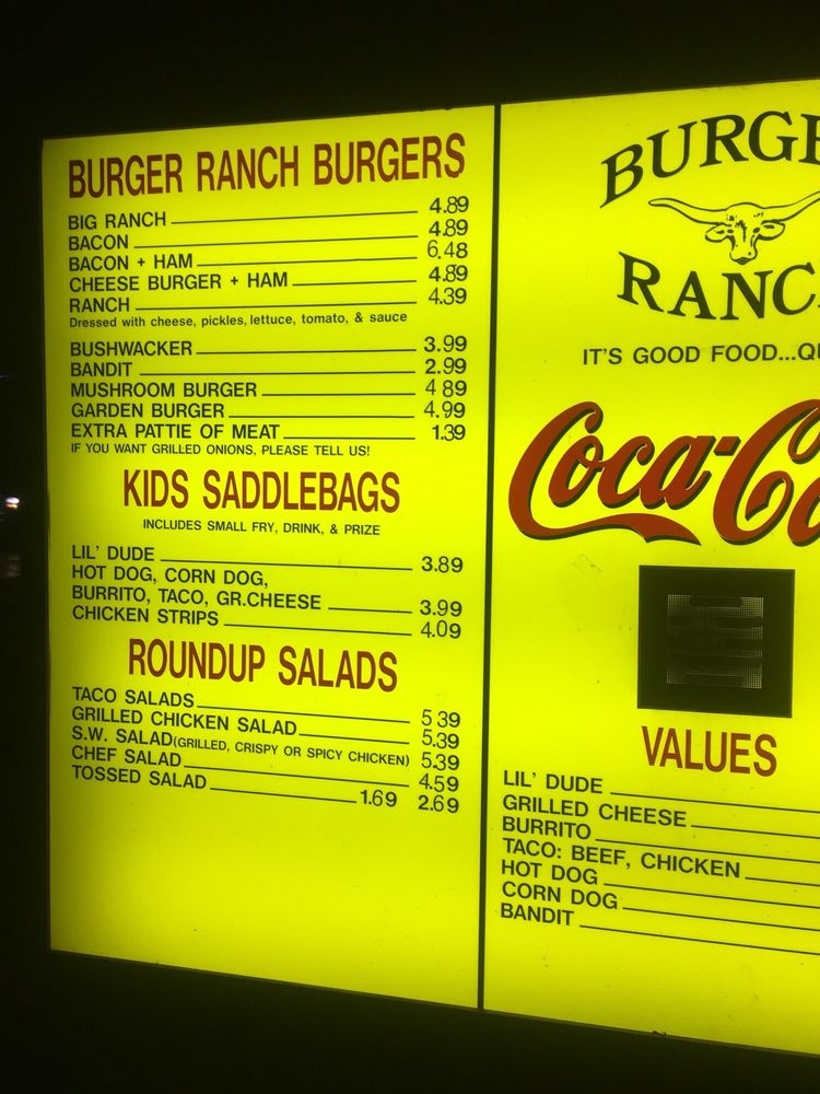 BURGER RANCH OF SELAH - Updated July 2025 - 29 Reviews - 9 S 1st St ...