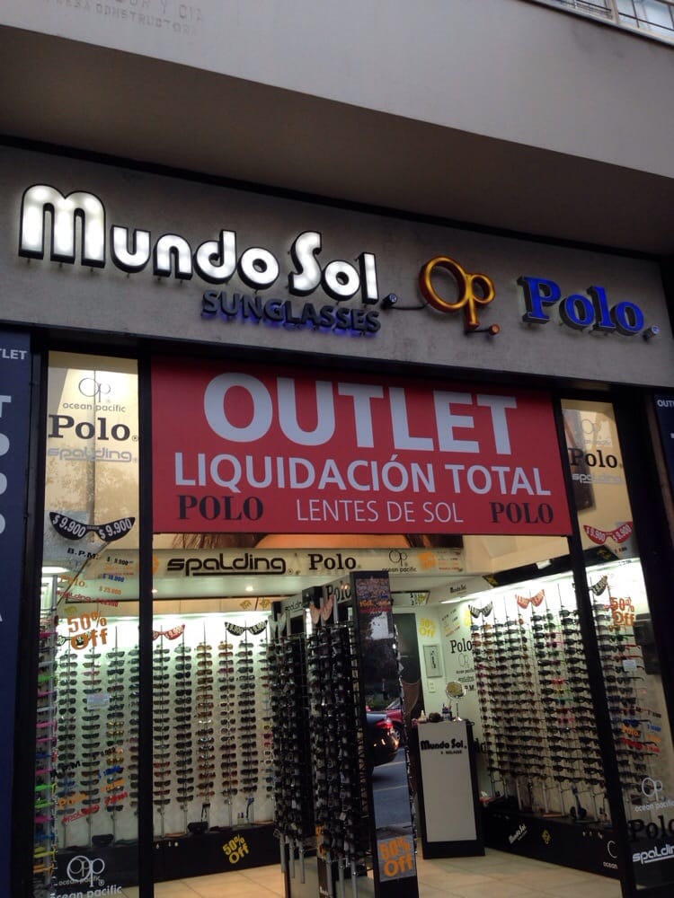 MUNDO SOL | Providencia 1082, RM Santiago, Chile - Eyewear & Opticians ...