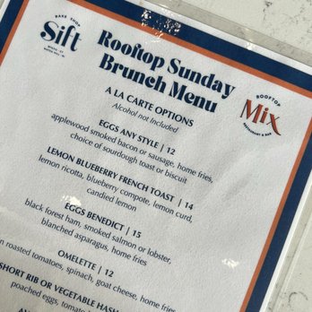 MIX ROOFTOP & BAR AT SIFT - Updated November 2025 - 302 Photos & 72 ...