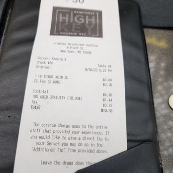 HIGHKEY RAINFOREST ROOFTOP - Updated September 2024 - 309 Photos & 165 ...