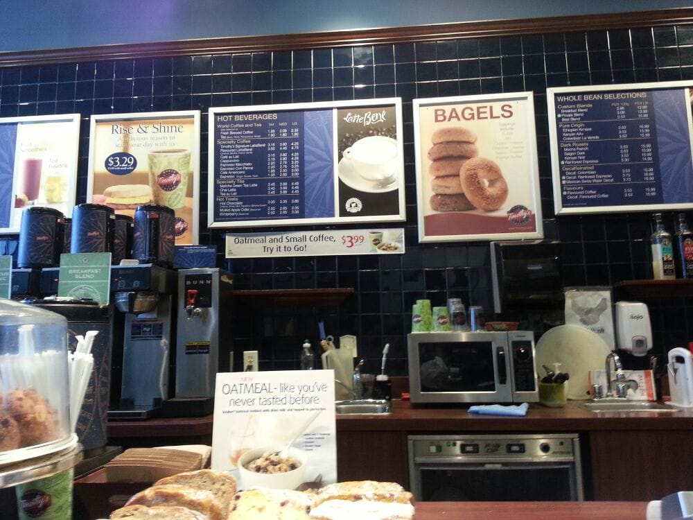 TIMOTHYS COFFEES OF THE WORLD - Updated November 2024 - 483 Bay St ...