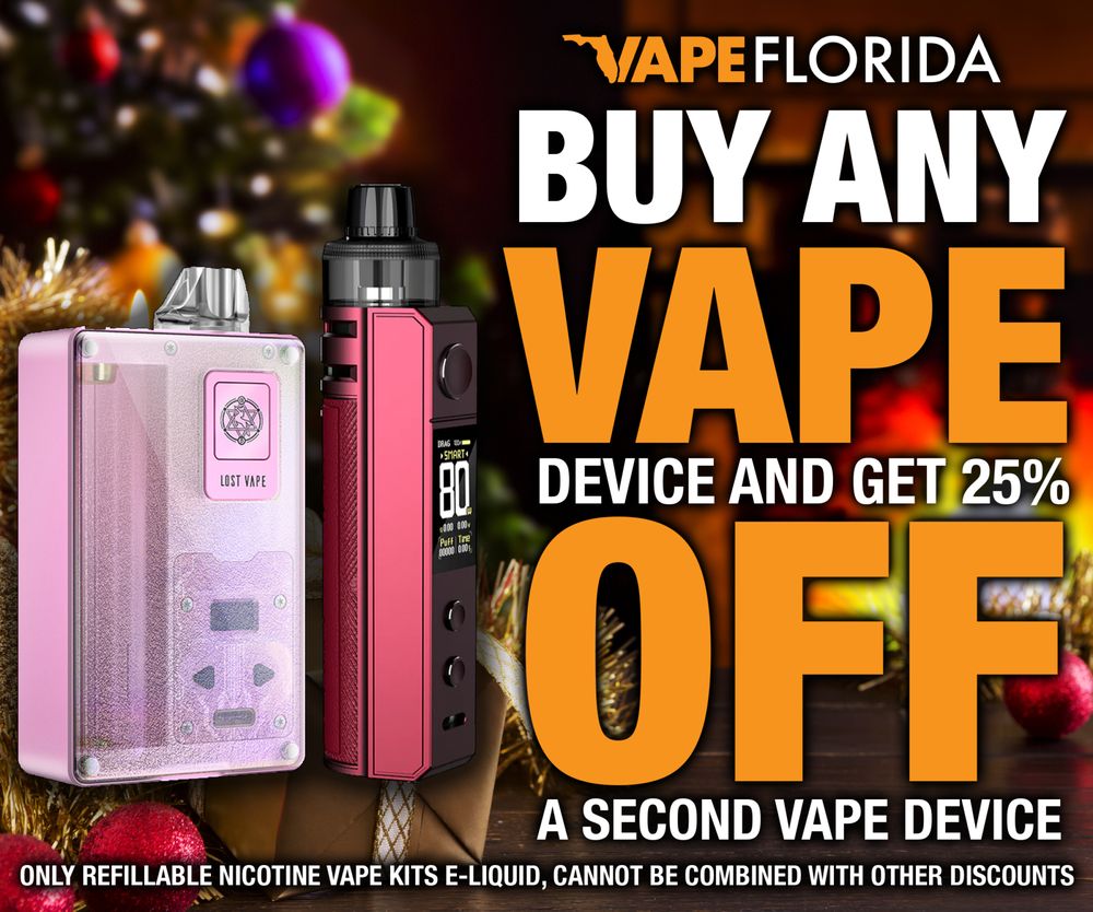 VAPE FLORIDA - Updated July 2025 - 583 Photos - 7025 N Wickham Rd ...