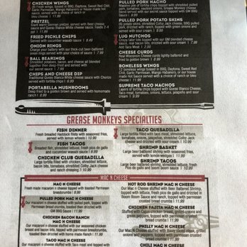 GREASE MONKEY SPORTS BAR & GRILL - Updated August 2025 - 25 Photos & 32 ...