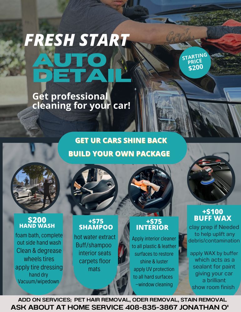 FULL SERVICE AUTO DETAILING - Updated July 2024 - San Jose, California ...
